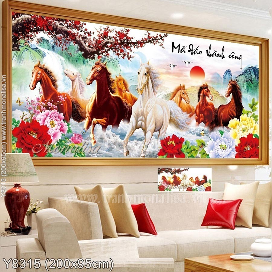 Chia Sẻ Miễn Phí Tranh Mã Đáo Thành Công Siêu Đỉnh